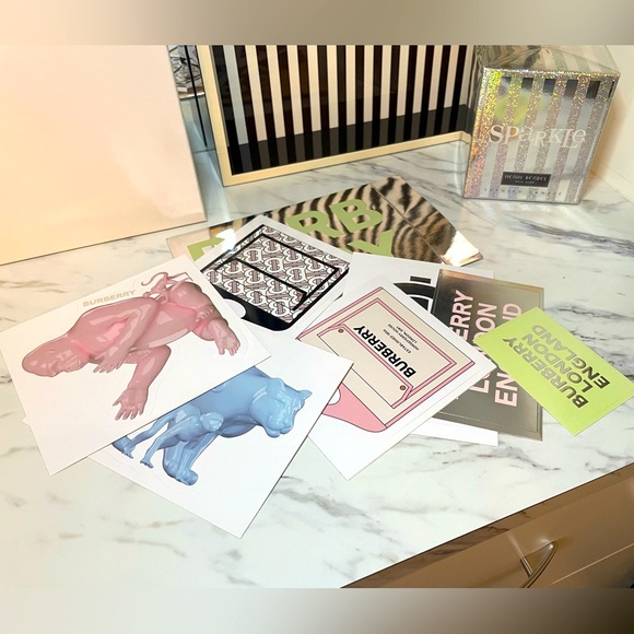 Burberry | Accessories | New Burberry Stickers Logo And Others | Poshmark